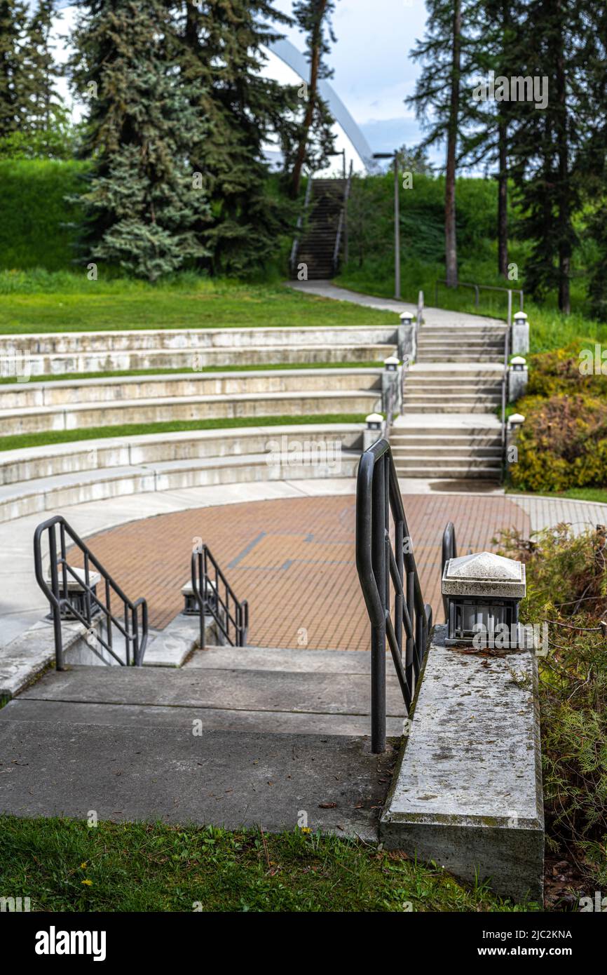 Shattuck Amphitheater in Moscow, Idaho Stock Photo - Alamy