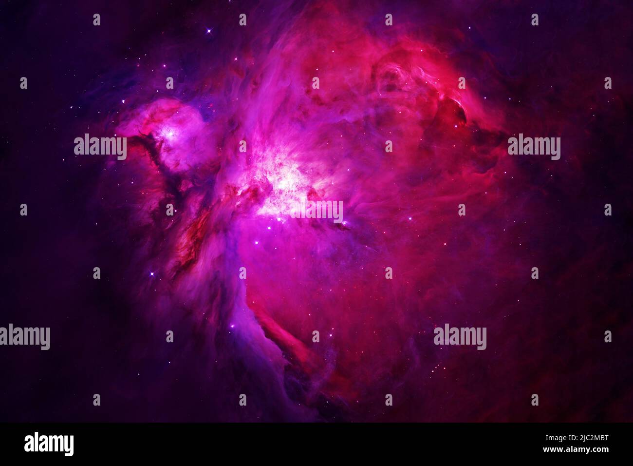 Bright purple space nebula. Elements of this image furnished by NASA ...