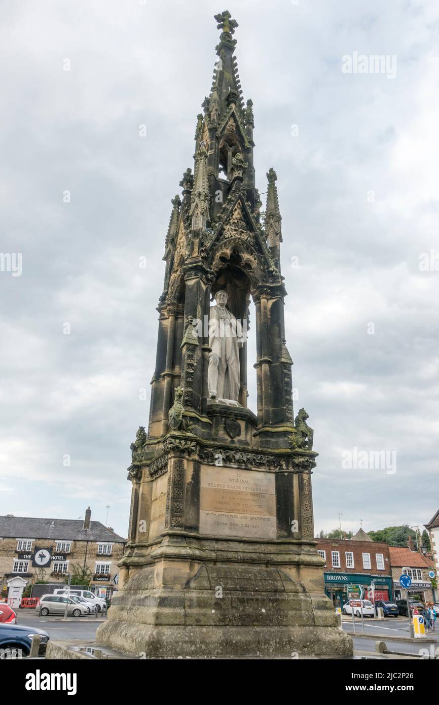 Baron feversham monument hi-res stock photography and images - Alamy
