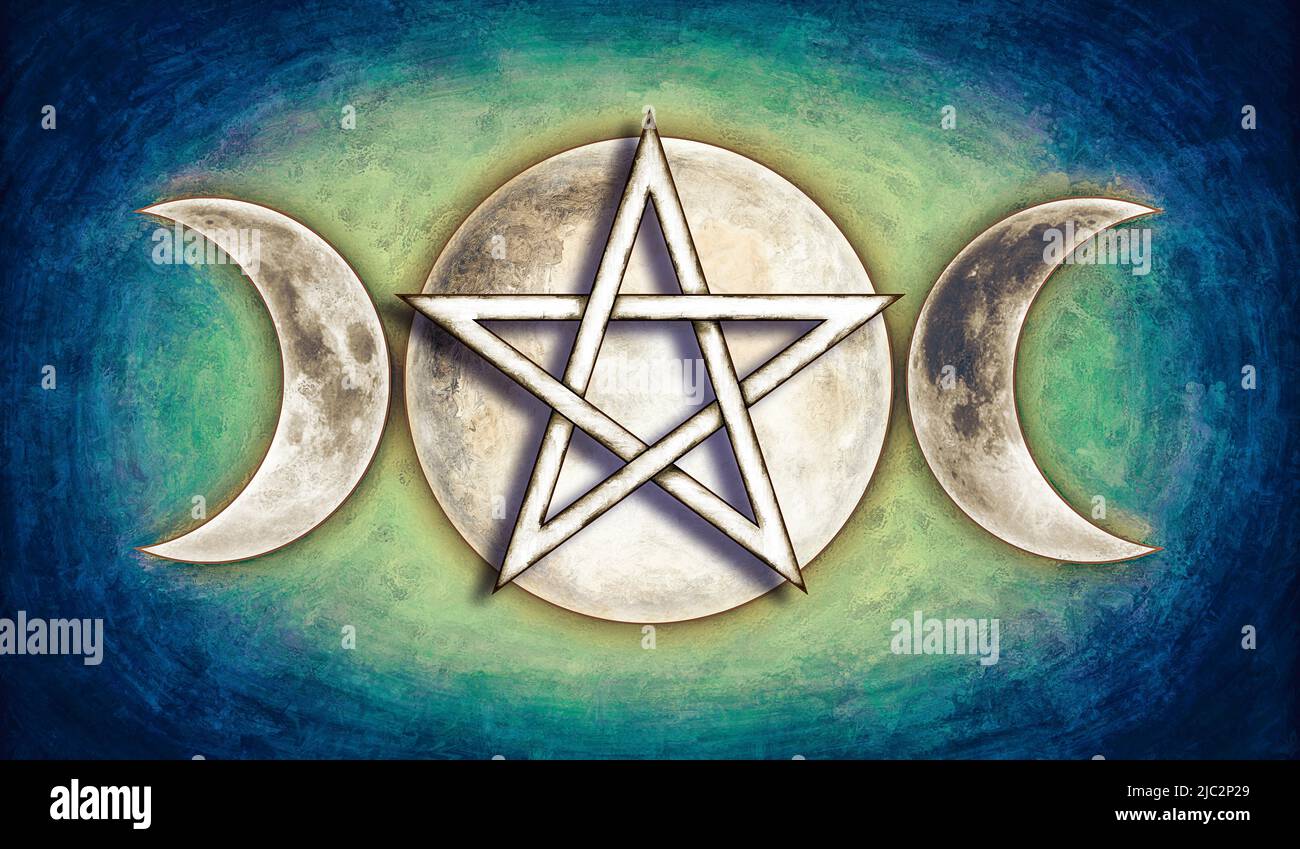 The triple goddess charm hi-res stock photography and images - Alamy