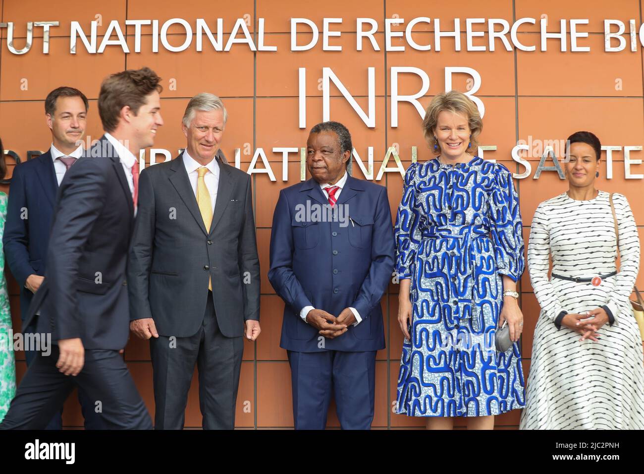 Prime Minister Alexander De Croo, State Secretary for scientific policy ...