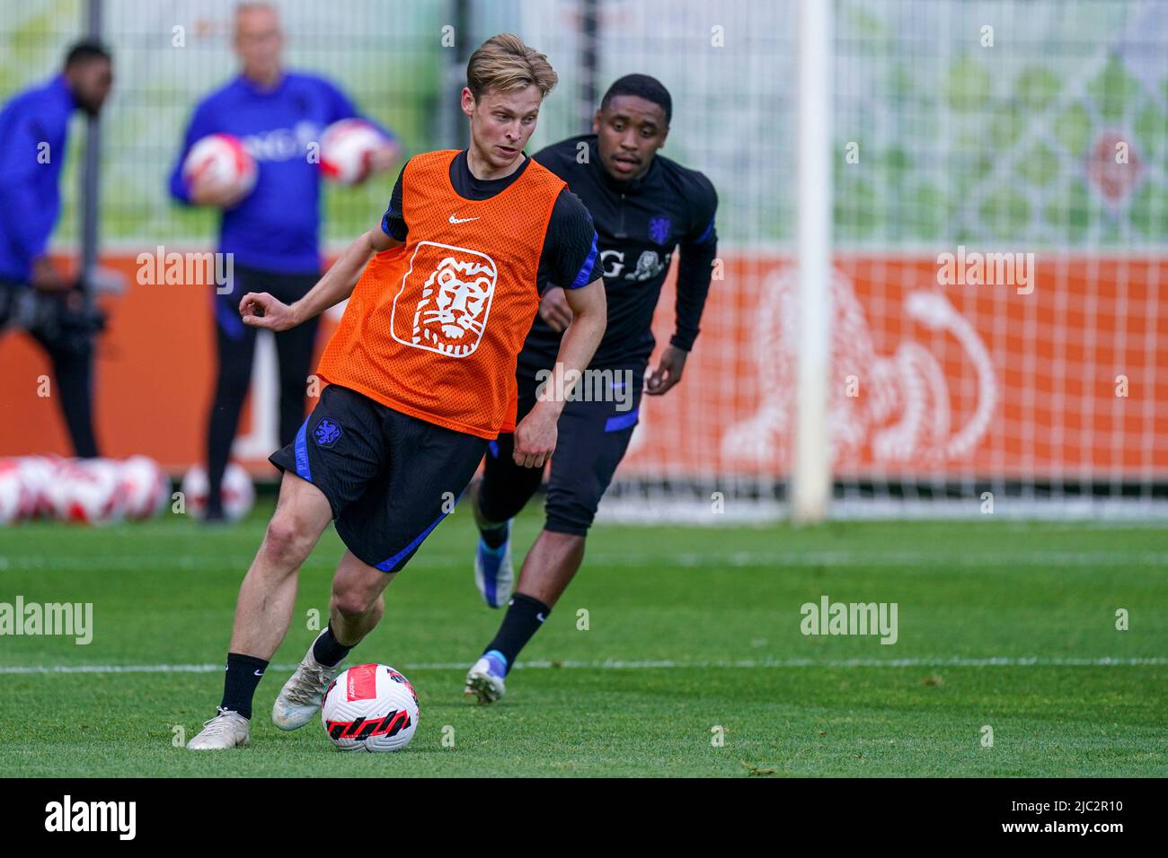 ZEIST, NETHERLANDS - JUNE 9: Frenkie de Jong of The Netherlands during ...