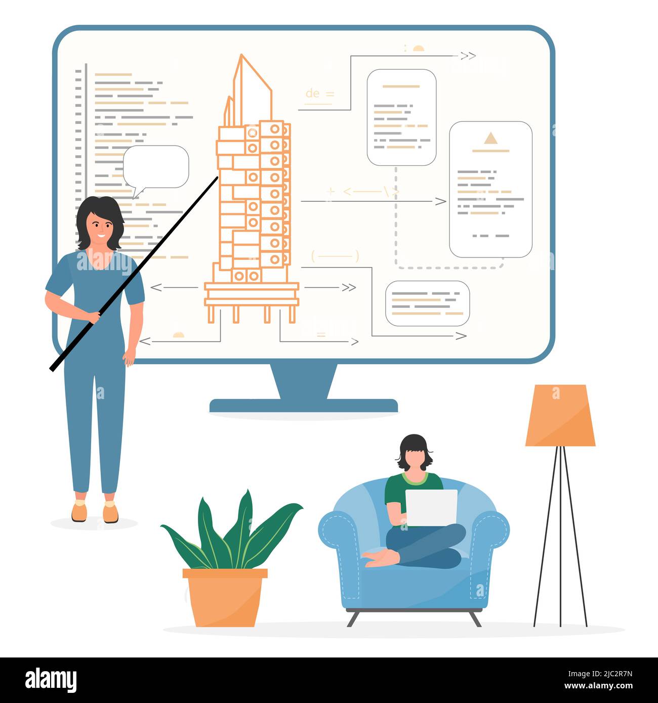 College of architects Stock Vector Images - Alamy