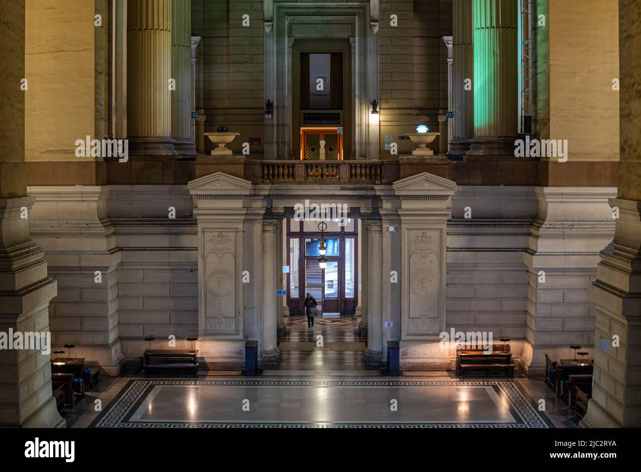 Brussels Capital Region - Belgium - 06 05 2022 - Main hall of the Court ...