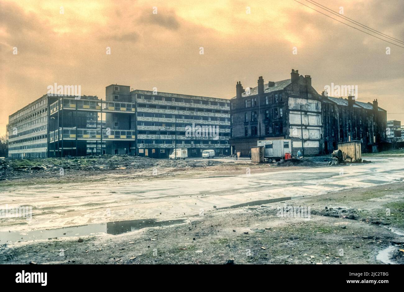 Gorbals glasgow 1970s hi-res stock photography and images - Alamy
