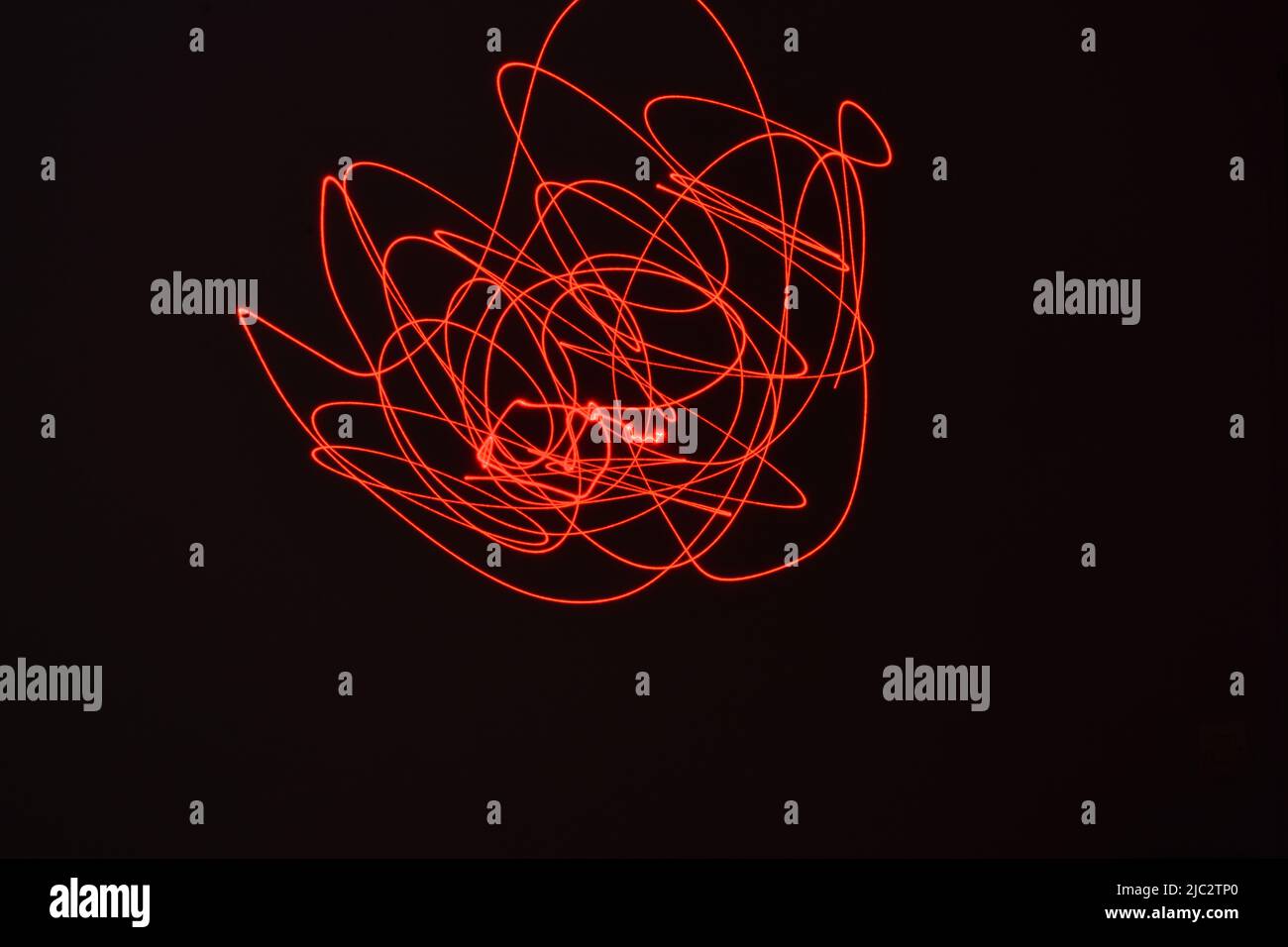 Long exposure image of laser beam on wall Stock Photo - Alamy