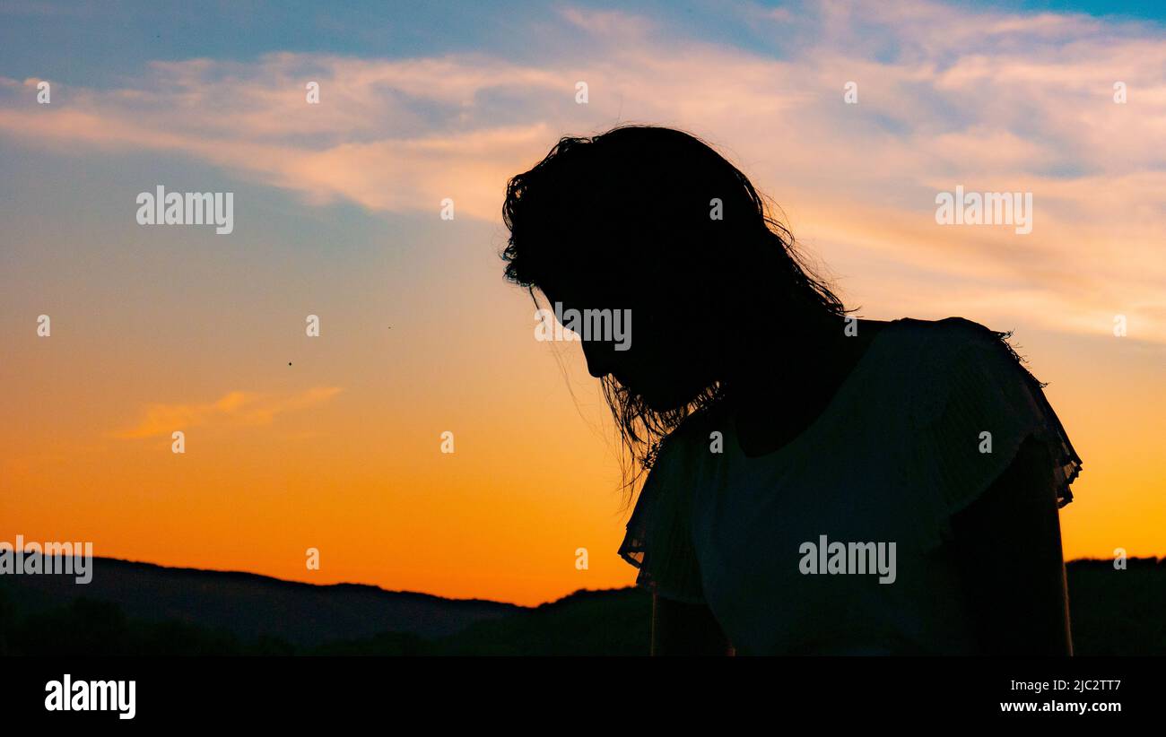 Shadow and sunset hi-res stock photography and images - Alamy
