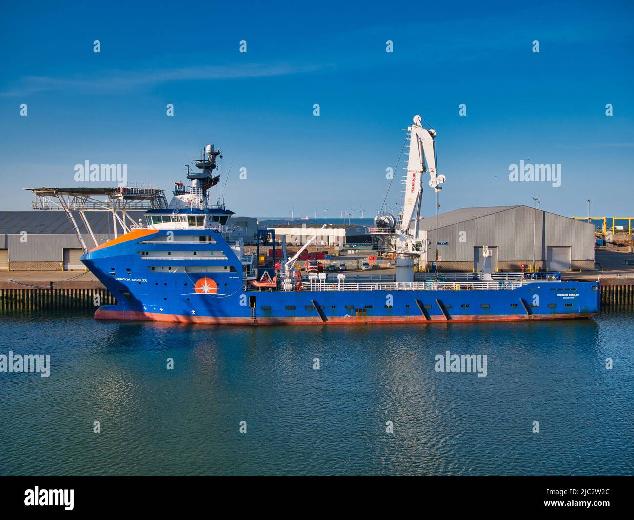 With forward helideck, Horizon Enabler, a multipurpose ROV and light ...