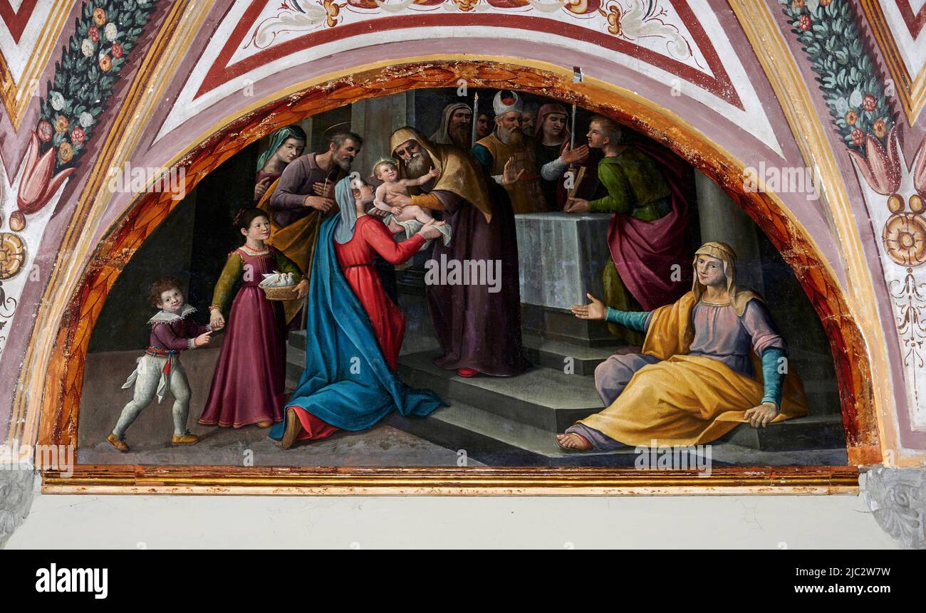 Presentazione di Gesù al tempio - olio su tela - Cosimo Daddi - 1618 ...