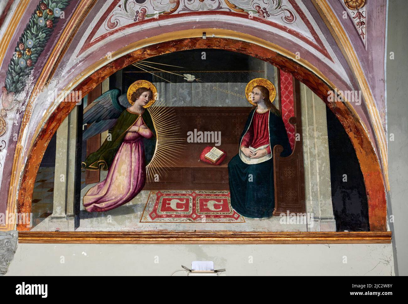 Annunciazione - olio su tela - Cosimo Daddi - 1618 - Volterra (Pi ...