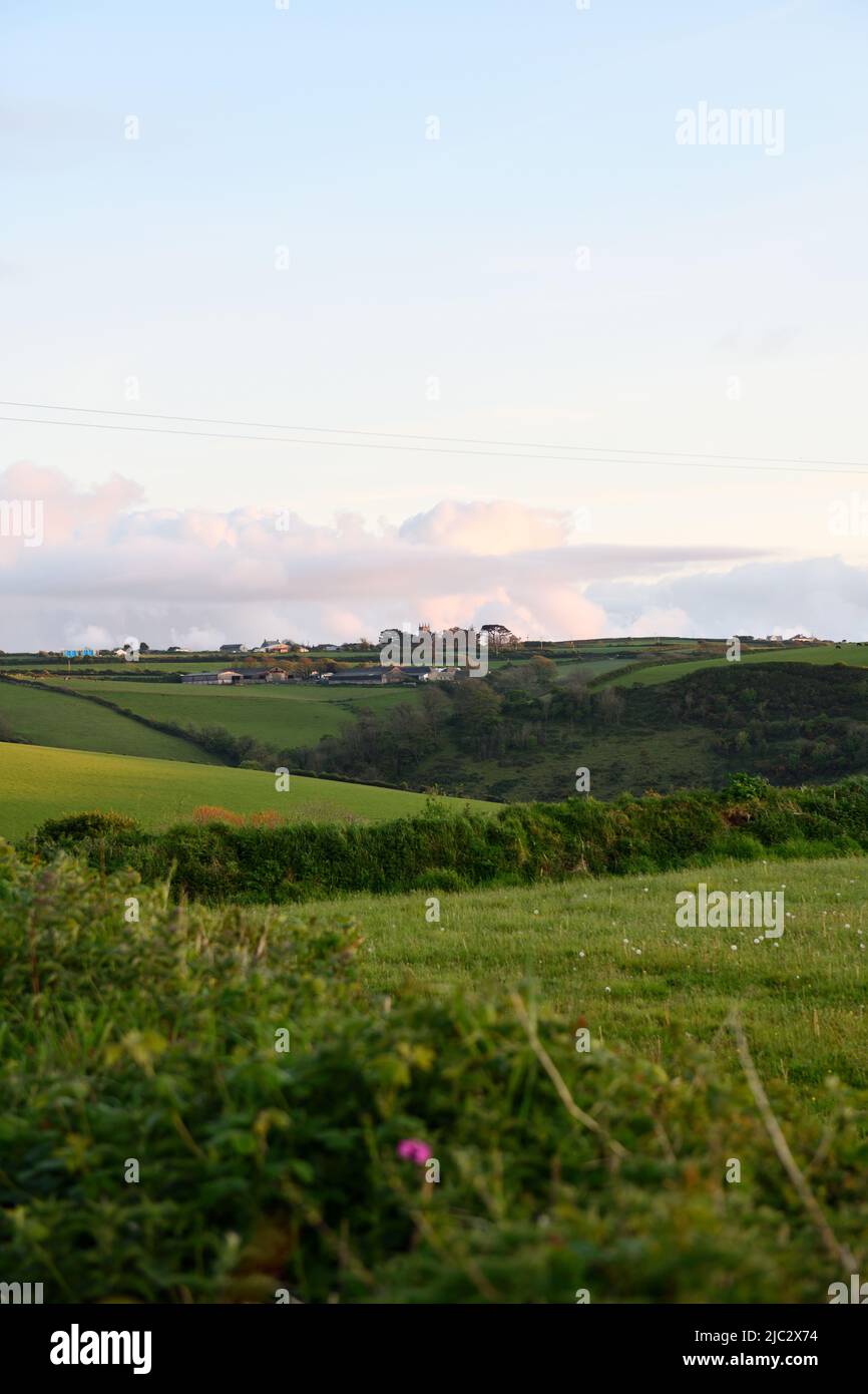 Pennant Farm with Trelights Village and Trevathan Farm Shop in the ...