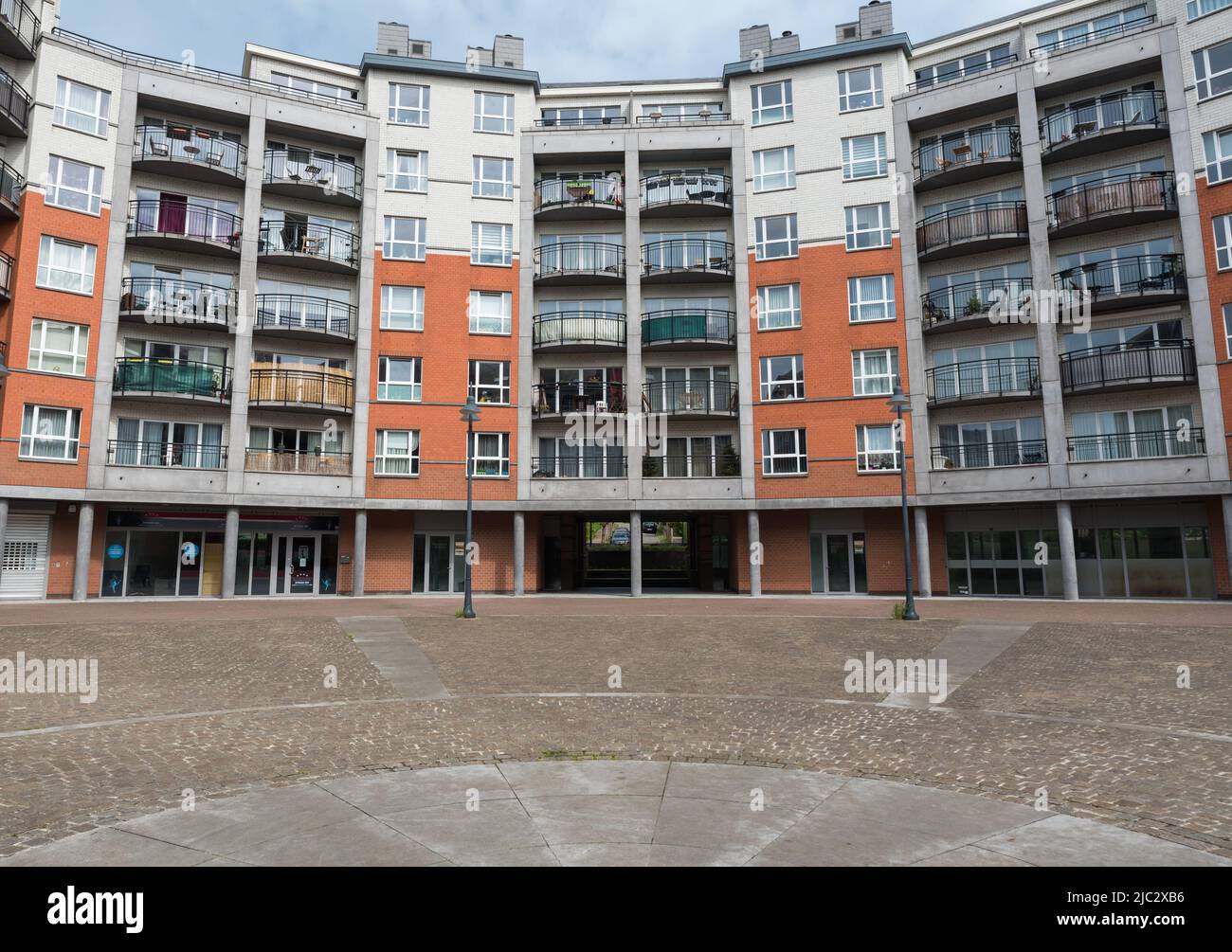 Jette, brussels Capital Region - Belgium - 05 05 2020 View over the ...