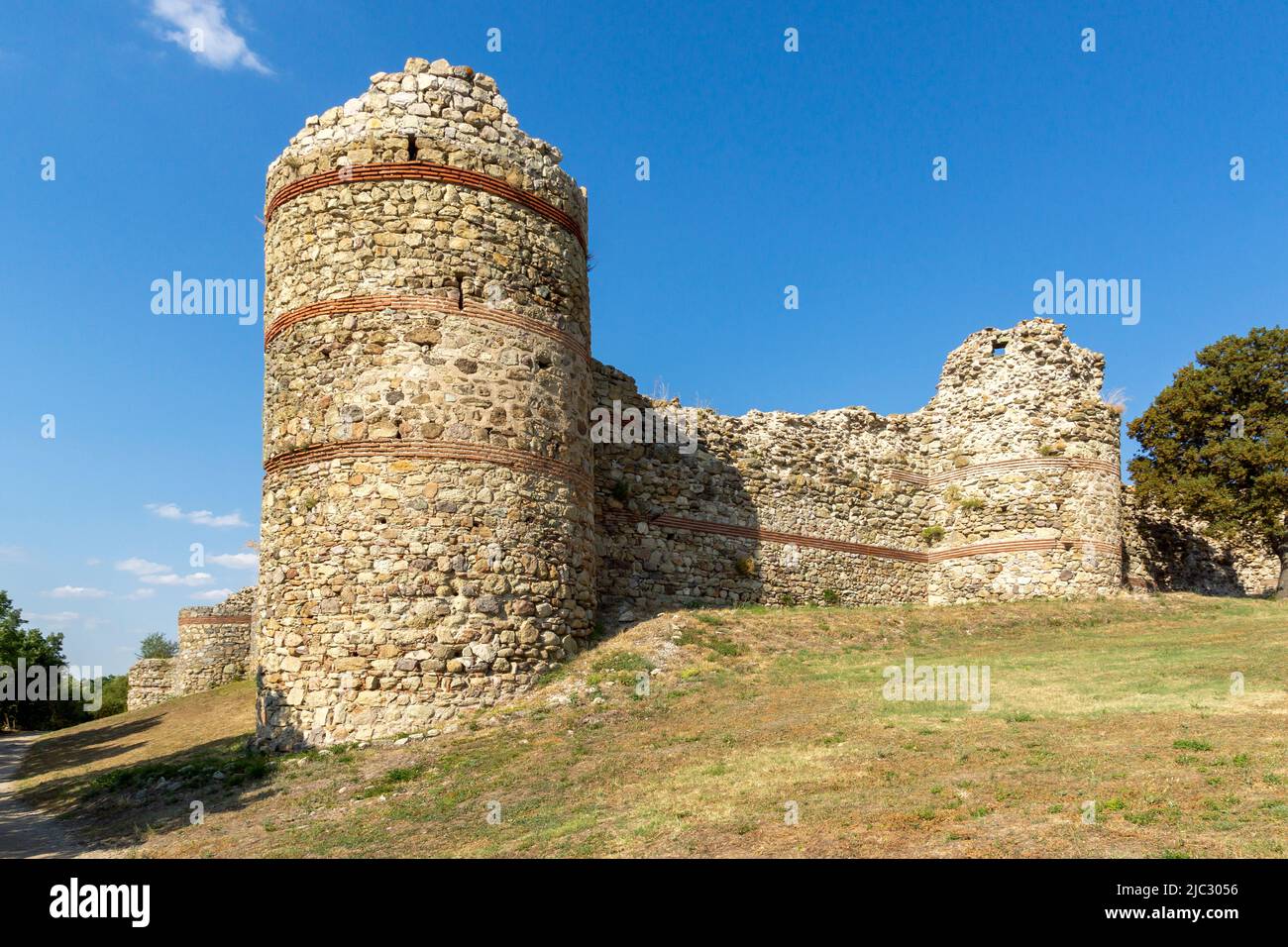 Ruins of ancient Mezek Fortress, Haskovo Region, Bulgaria Stock Photo ...