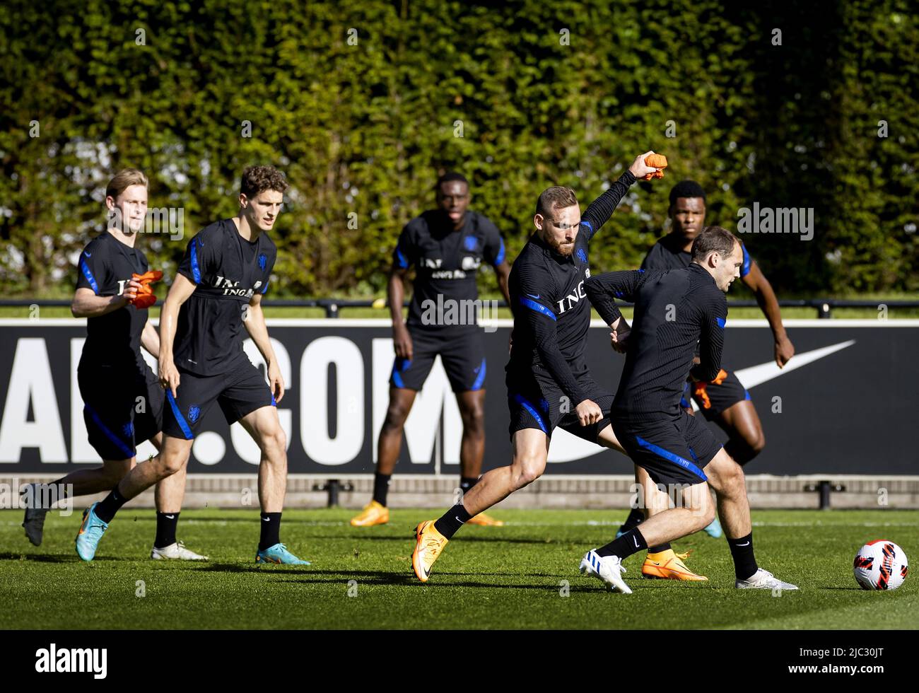 ZEIST - Frenkie de Jong, Guus Til, Vincent Janssen, Denzel Dumfries and ...