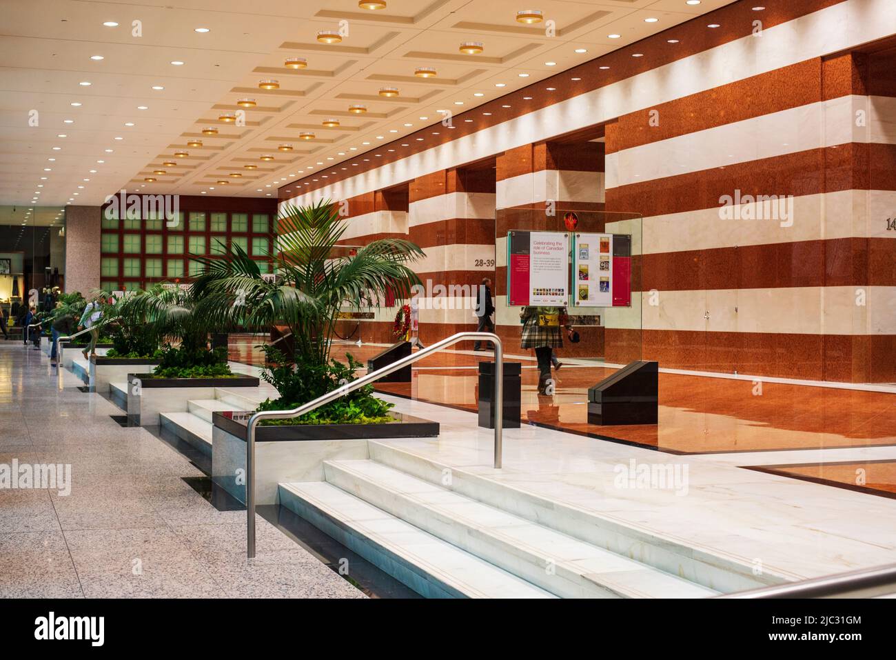 Toronto office lobby hi-res stock photography and images - Alamy