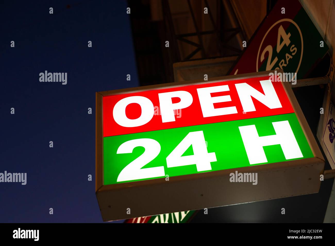 24 hours open hi-res stock photography and images - Alamy