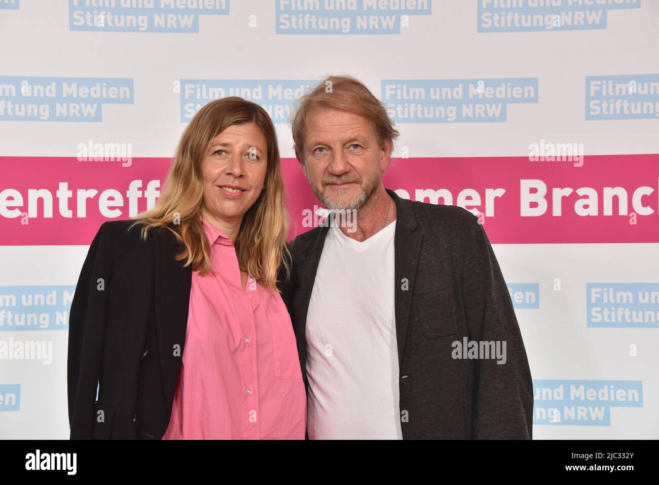 Cologne, Germany. 08th June, 2022. Film producers Eva Holtmann and ...