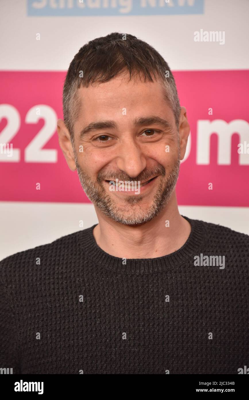 Cologne, Germany. 08th June, 2022. Actor Dennis Moschitto comes to the ...