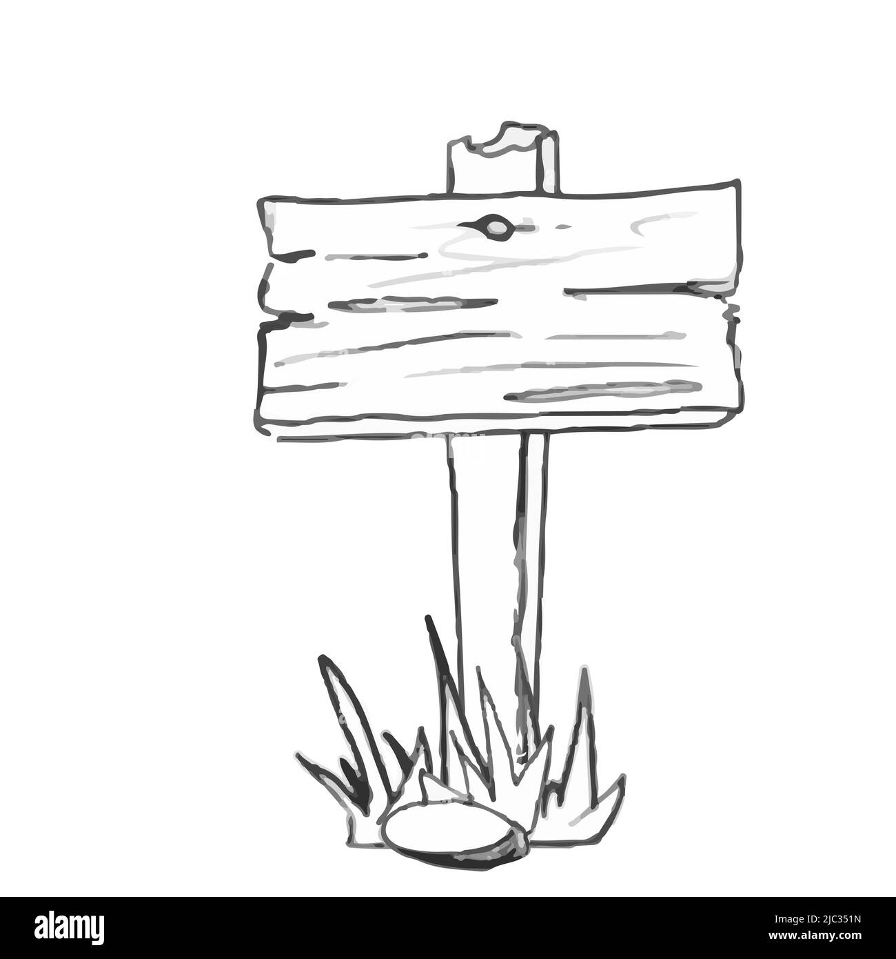 Stone road marker Black and White Stock Photos & Images - Alamy