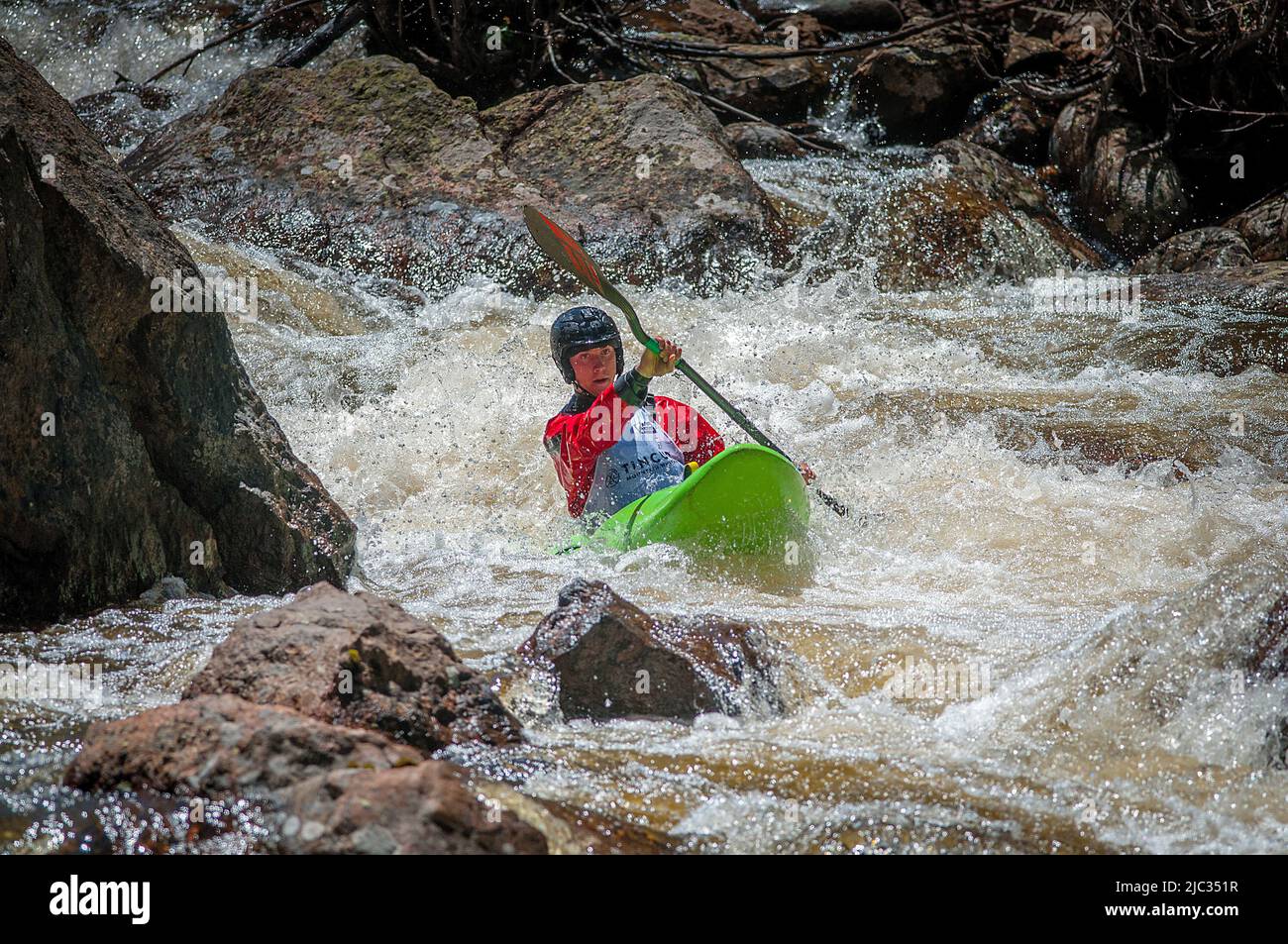 Adventure Sports, Art, And Music. 8th June, 2022. Extreme kayaker ...