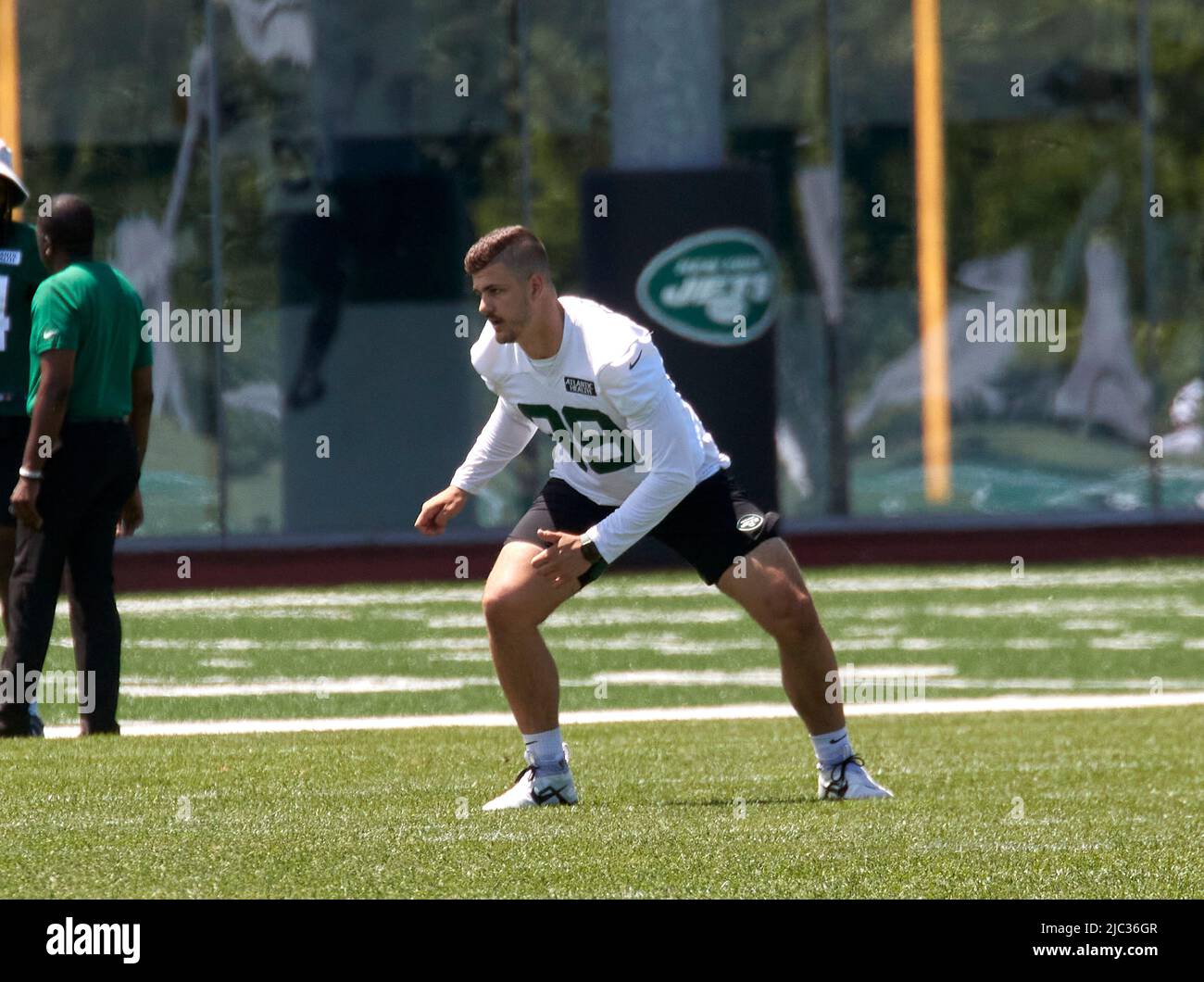 June 9, 2022, Florham Park, New Jersey, USA: New York Jets tight end ...
