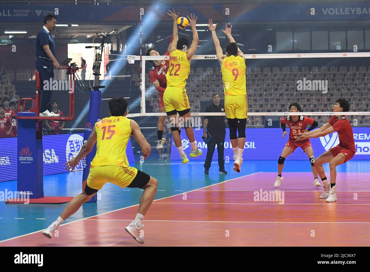 DF - Brasilia - 06/09/2022 - MEN'S VOLLEYBALL NATIONS LEAGUE JAPAN X ...