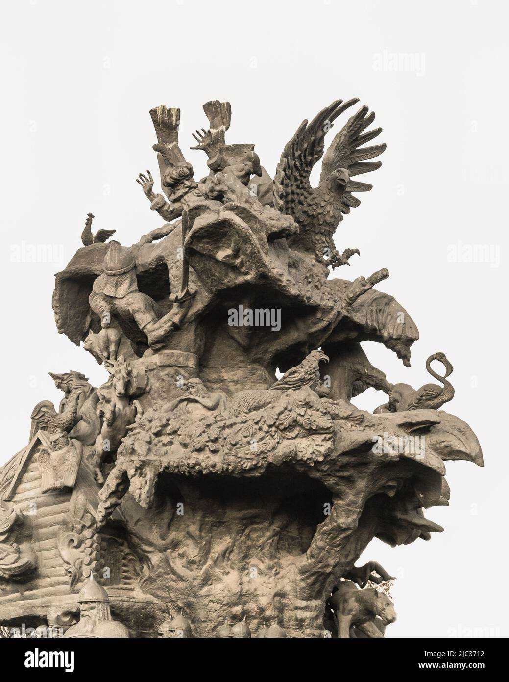 Russia 2010: the Tree Of Fairy Tales. Zurab Tsereteli s sculpture in ...