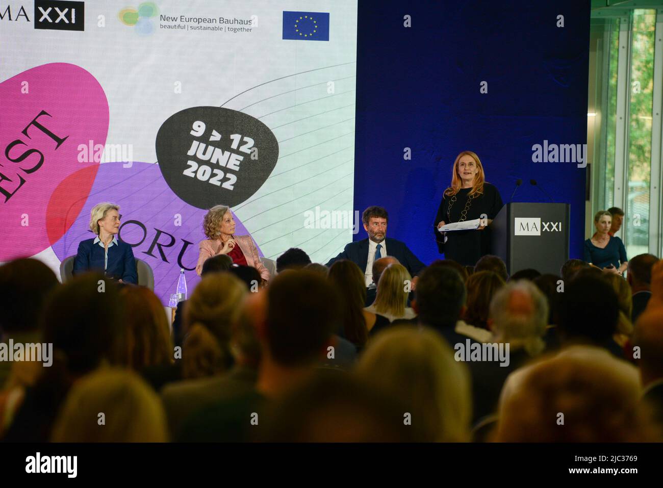 June 9, 2022, Rome, Italy: Rome, Italy, MAXXI Museum, June 09, 2022 ...