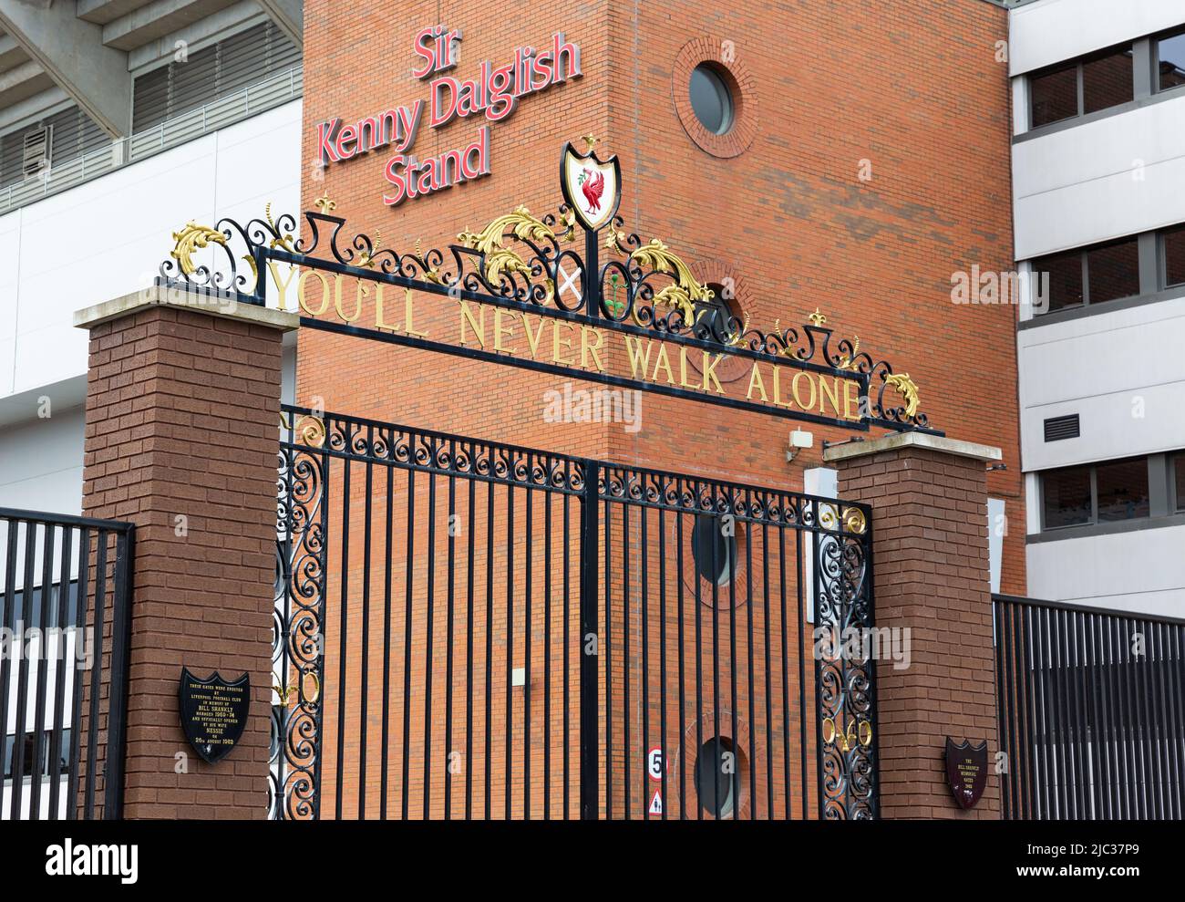 You’ll Never Walk Alone, Shankly Gates, Liverpool Football Club ...