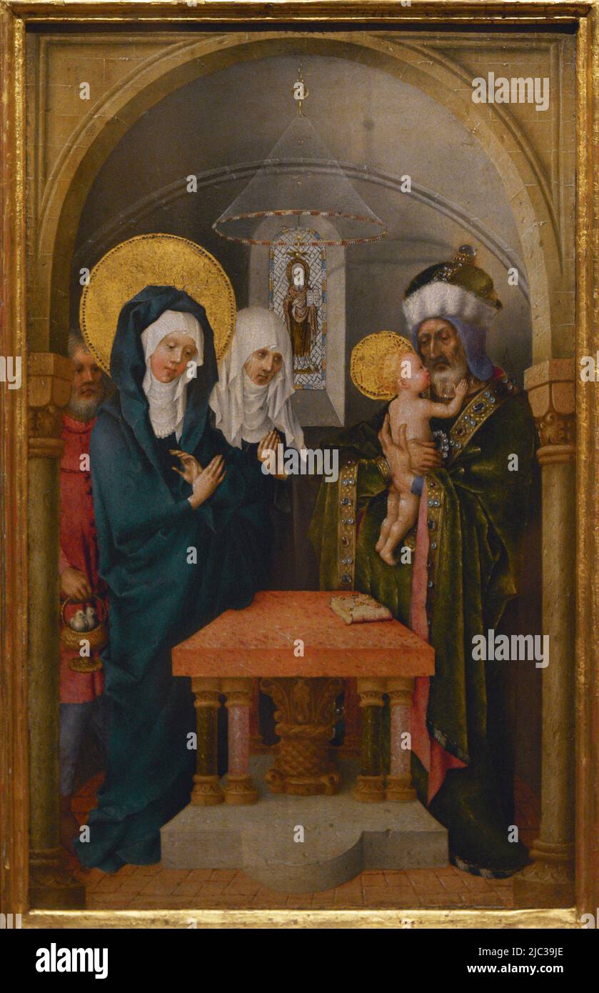 Stefan Lochner (ca. 1410-1451). German painter. International Gothic ...