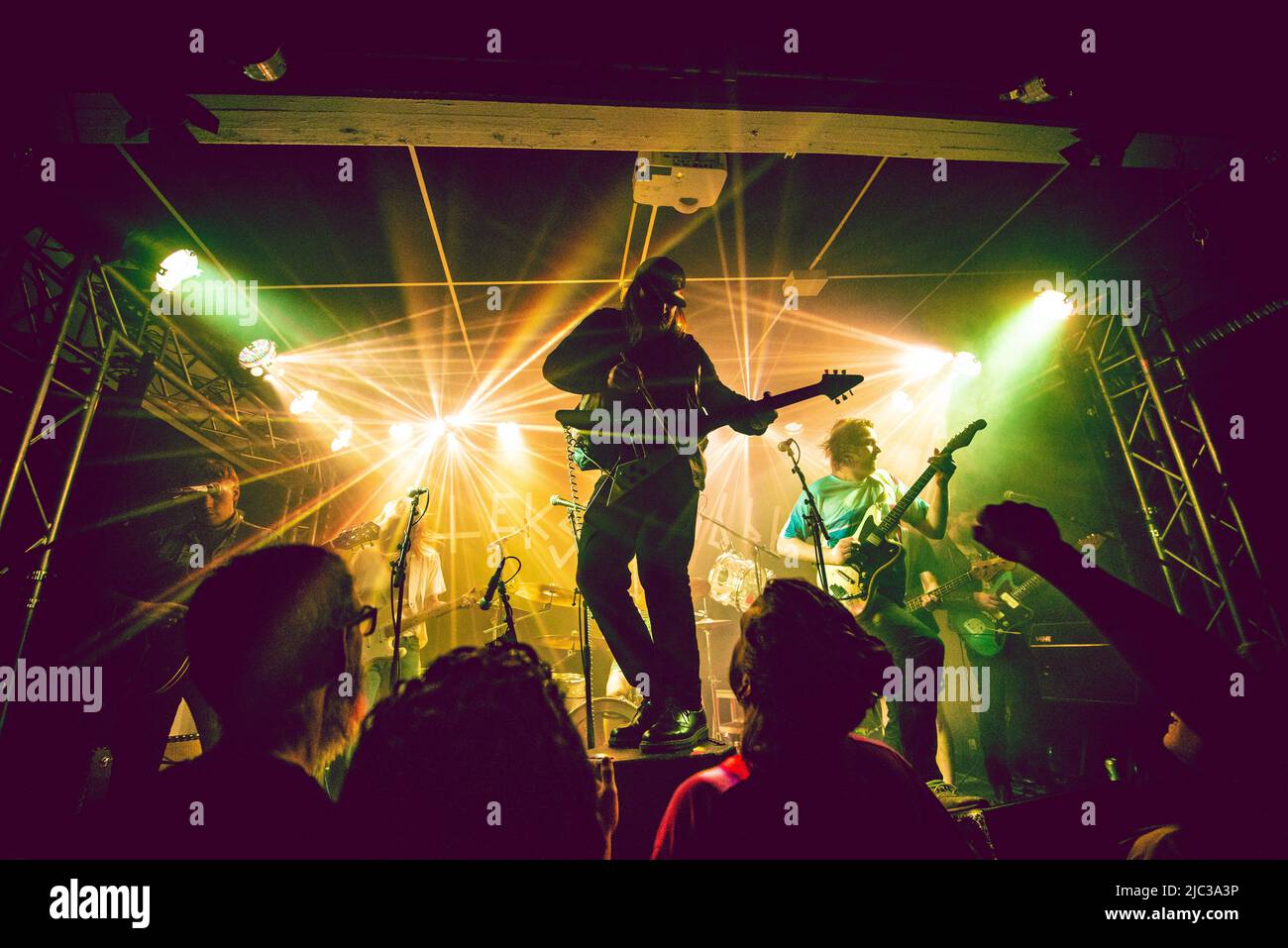 Malmoe, Sweden. 01st, June 2022. The Finnish punk rock band Teksti-TV ...