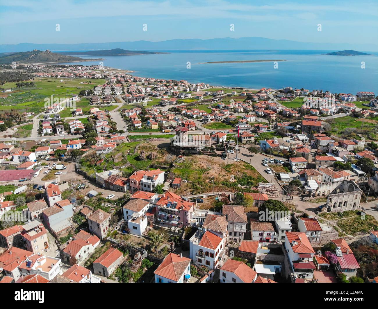 Ayvalik windmill hi-res stock photography and images - Alamy