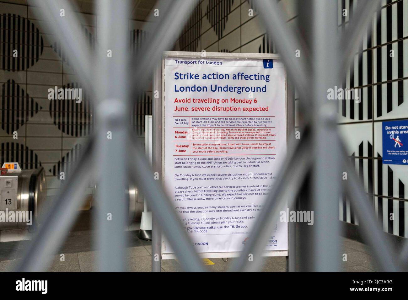 A major tube strike is led by members of the Rail, Maritime and ...
