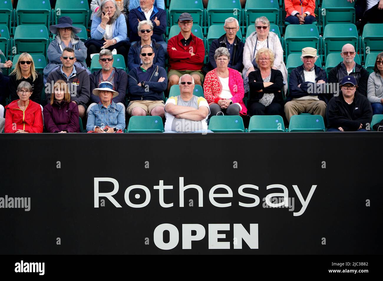 A general view on day six of the Rothesay Open 2022 at Nottingham ...