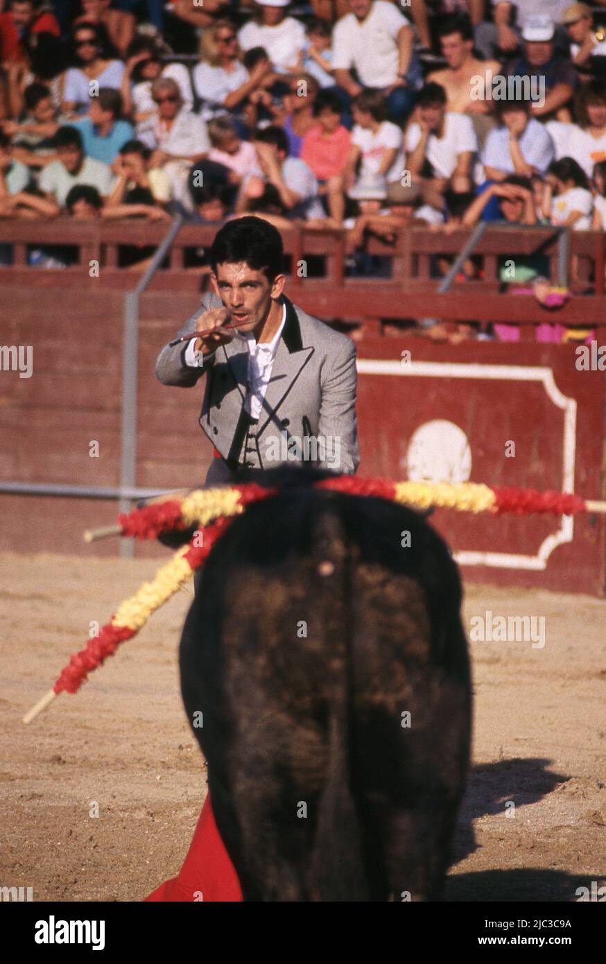 Corrida en Espagne Stock Photo - Alamy