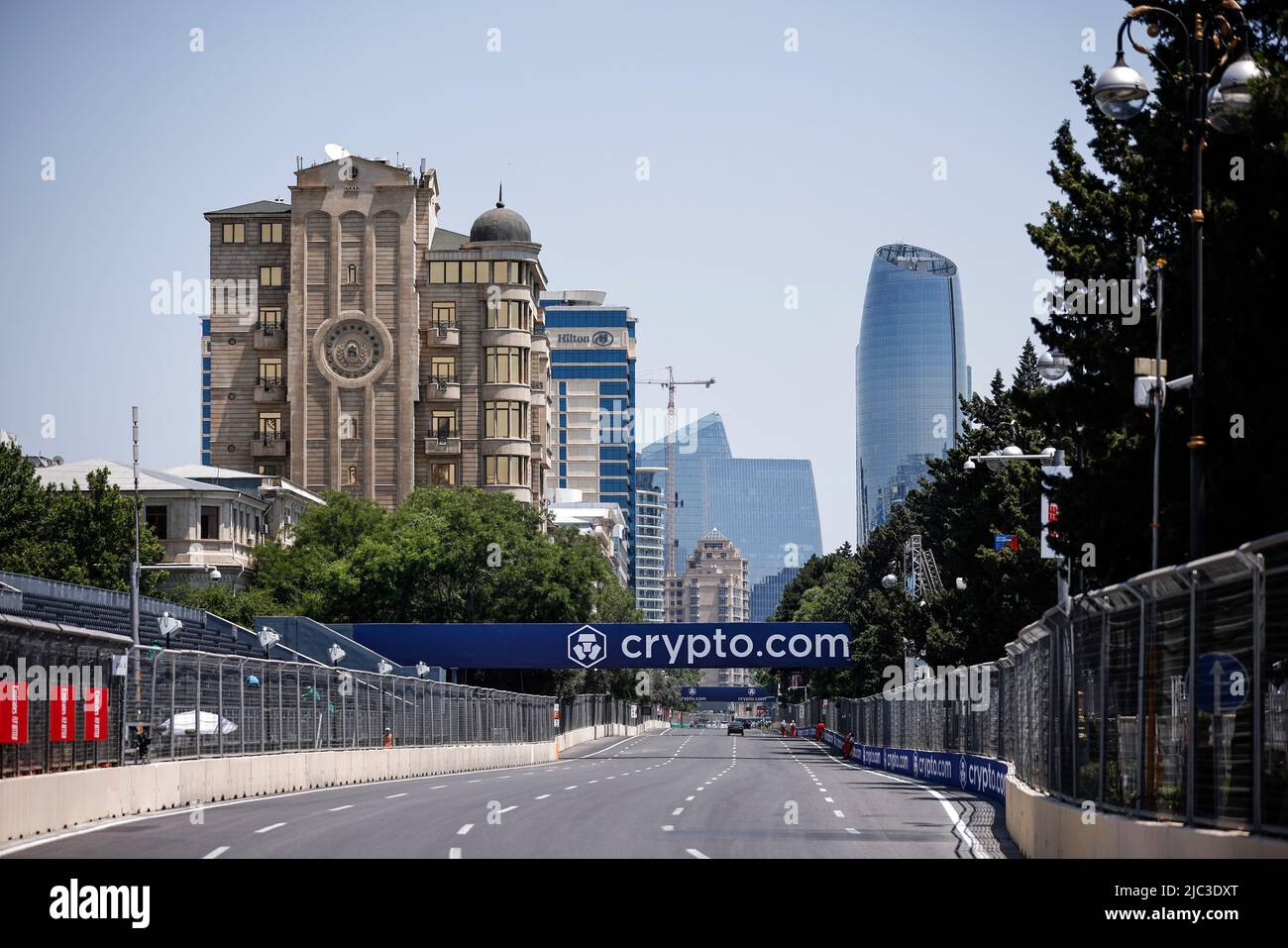Baku circuit ambiance during the Formula 1 Azerbaijan Grand Prix 2022 ...