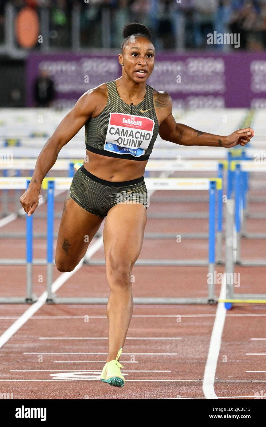 June 9, 2022, Rome, Italy: Jasmine Camacho-Quinn (PUR) during the Wanda ...