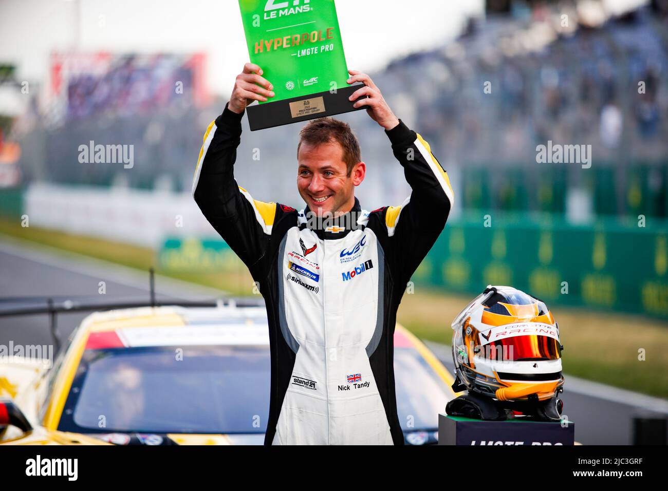 TANDY Nick (gbr), Corvette Racing, Chevrolet Corvette C8.R, portrait ...