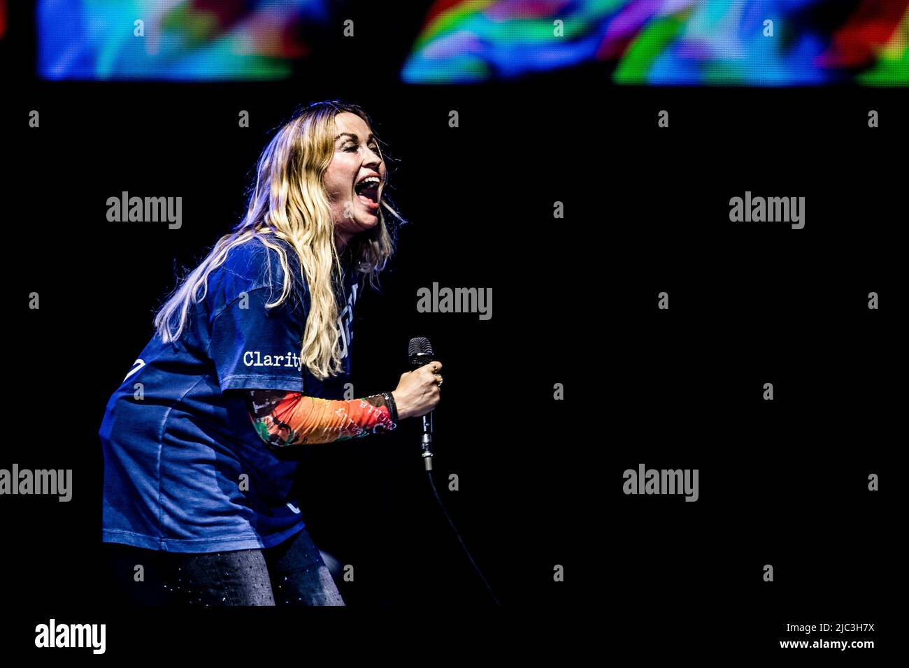 Copenhagen, Denmark. 09th June, 2022. The Canadian-American singer ...
