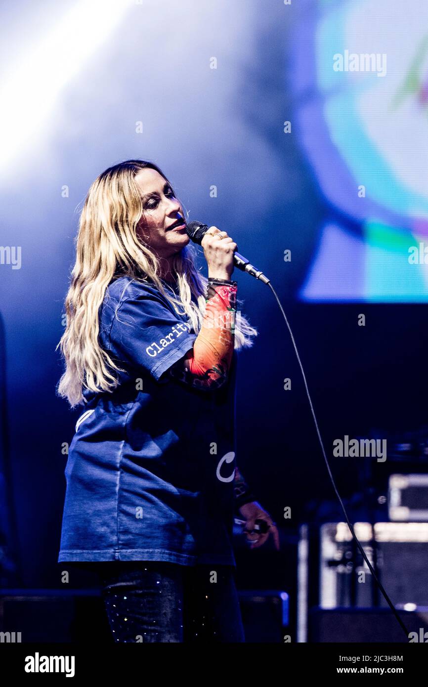 Copenhagen, Denmark. 09th June, 2022. The Canadian-American singer ...