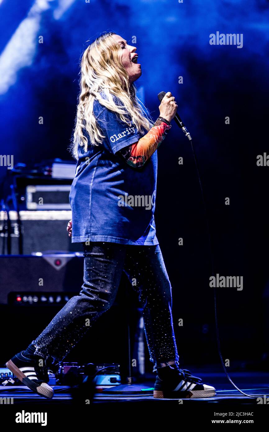 Copenhagen, Denmark. 09th June, 2022. The Canadian-American singer ...