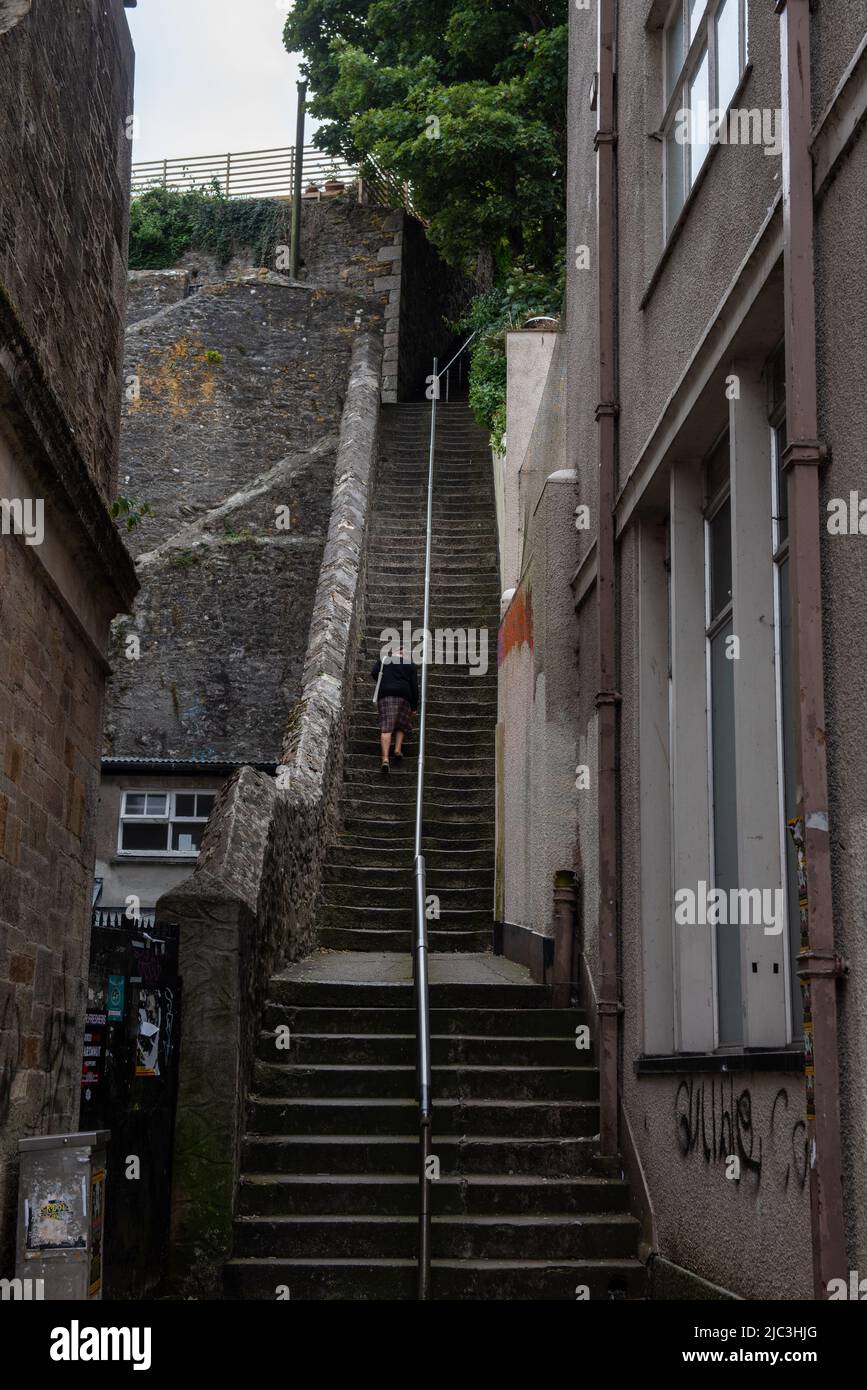 Climb steep steps hi-res stock photography and images - Alamy