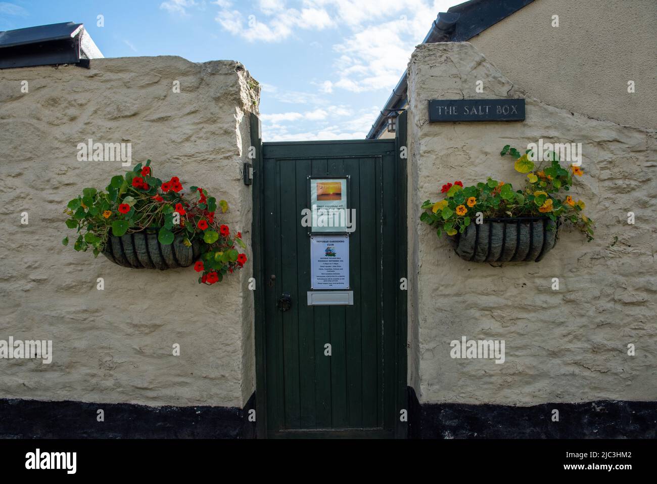 The Salt Box, Cornwall Stock Photo - Alamy
