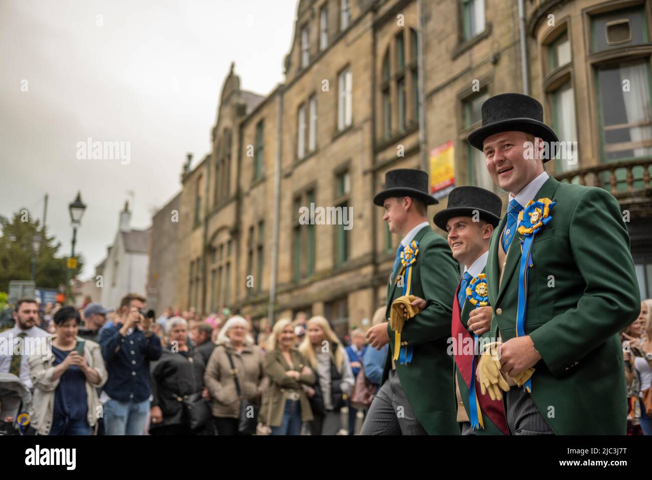 Hawick, Scottish Borders, UK. 9th June, 2022. UK. UK Scotland news ...