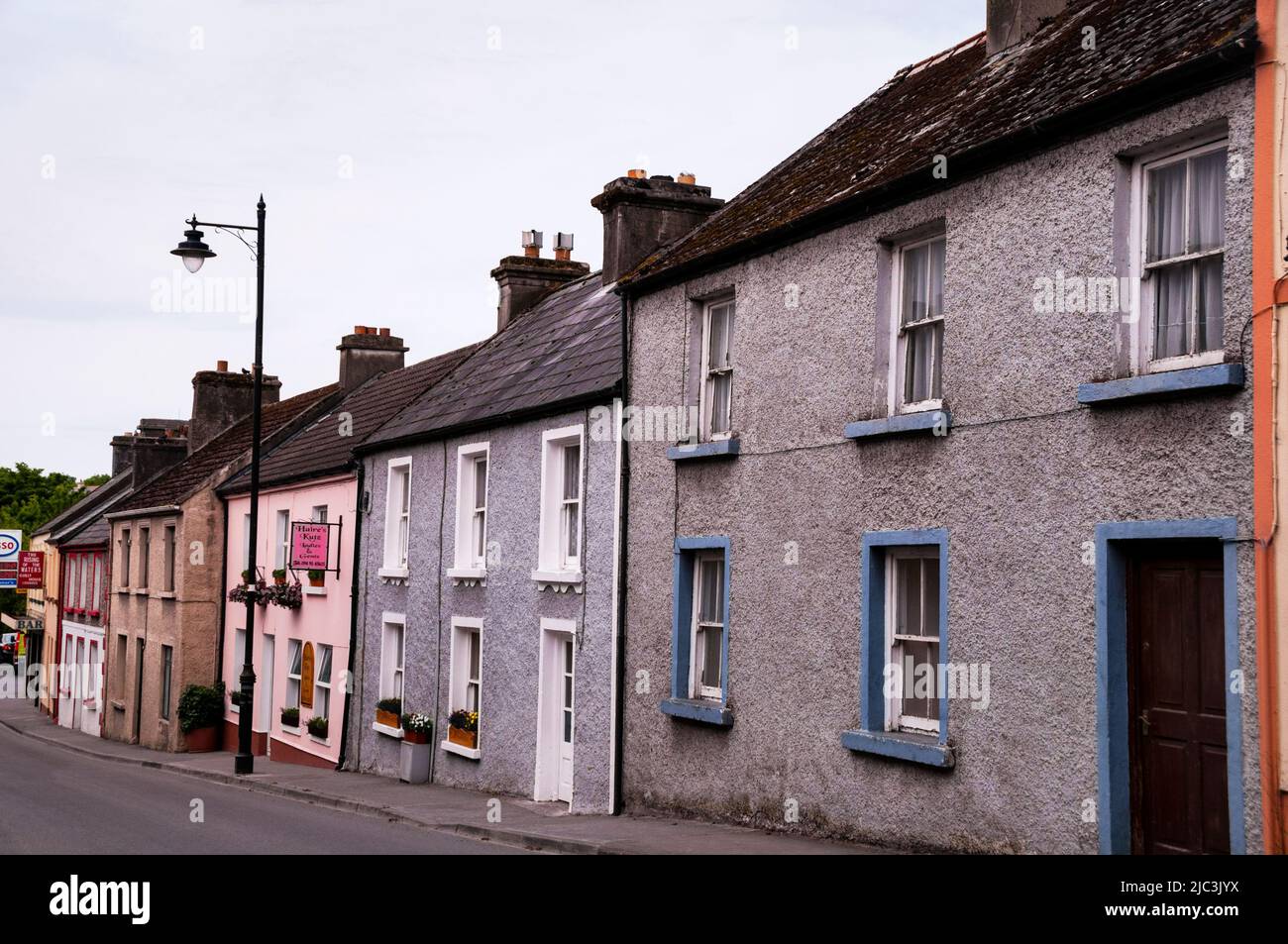 The quiet man filmed in the irish village of cong hi-res stock ...