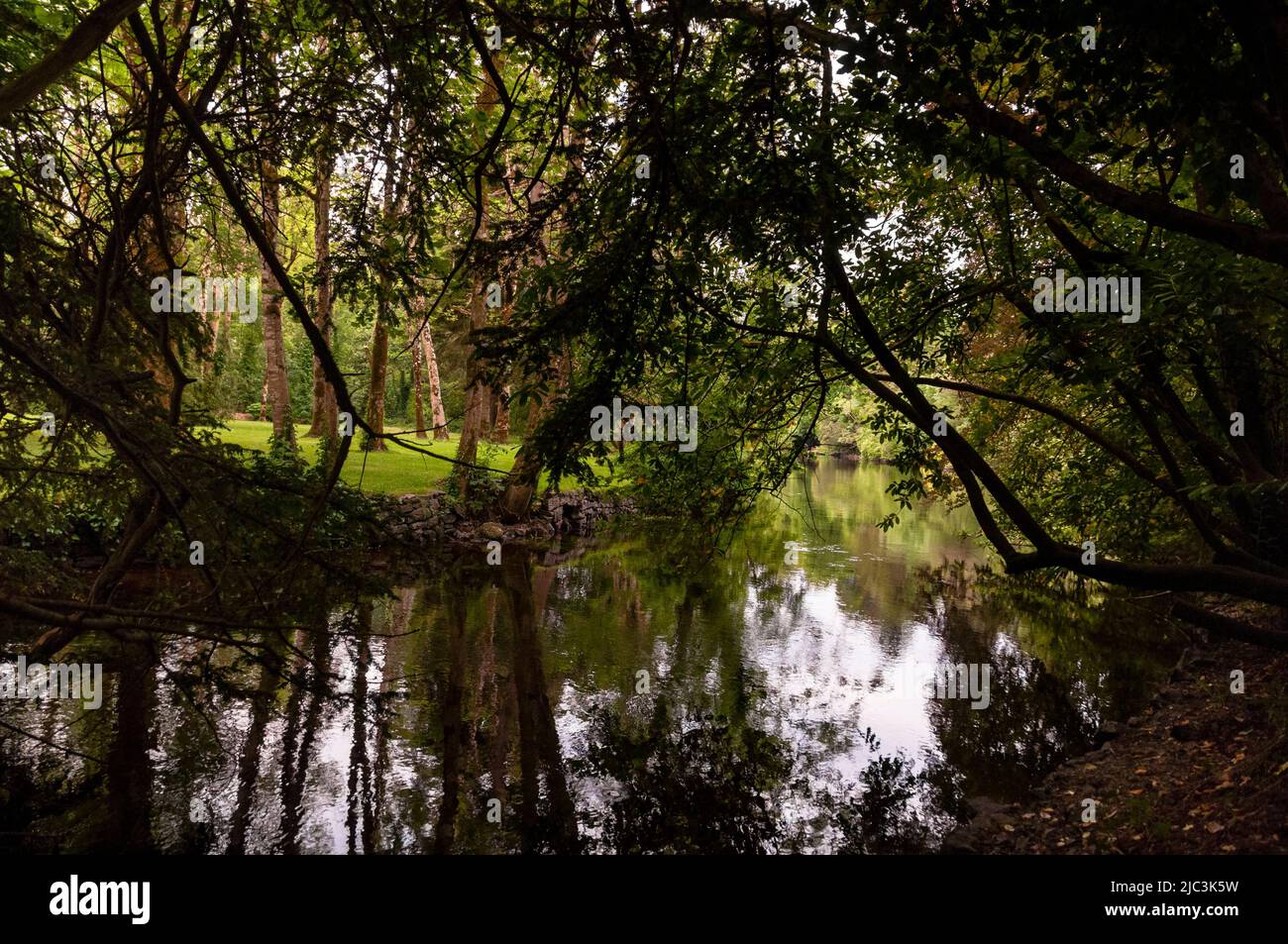 Cong River in Cong, Ireland Stock Photo - Alamy