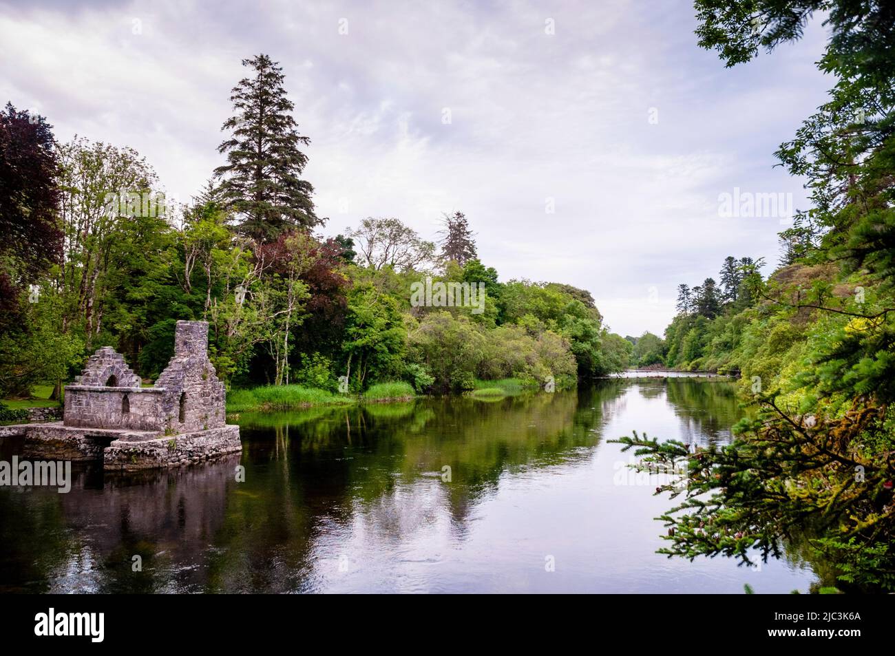 13th century Monks Fishing House in Cong, Ireland are part of the early ...