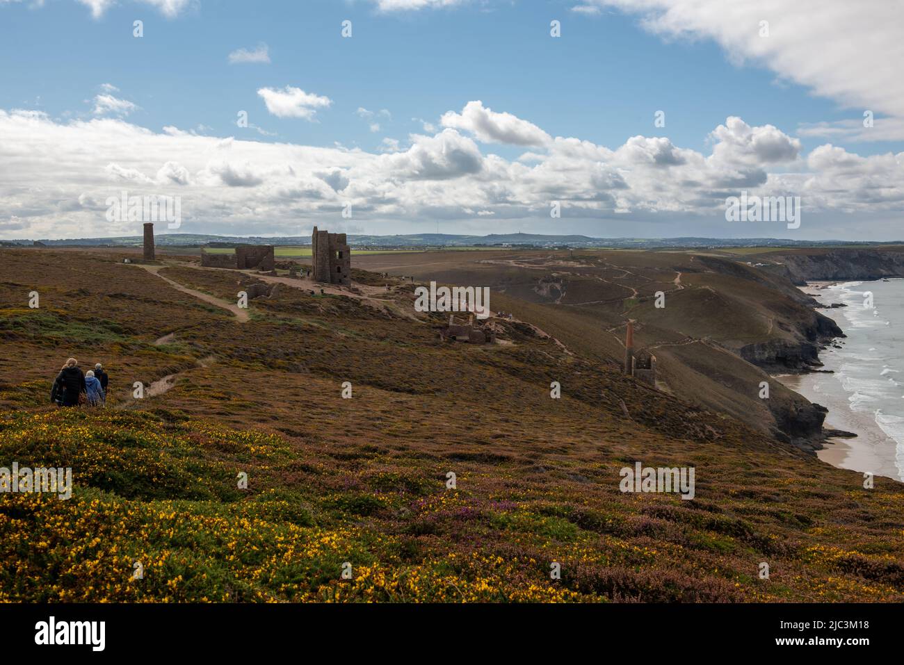 The Wheal Coates Tin Mine, St. Agnes, Cornwall Stock Photo - Alamy