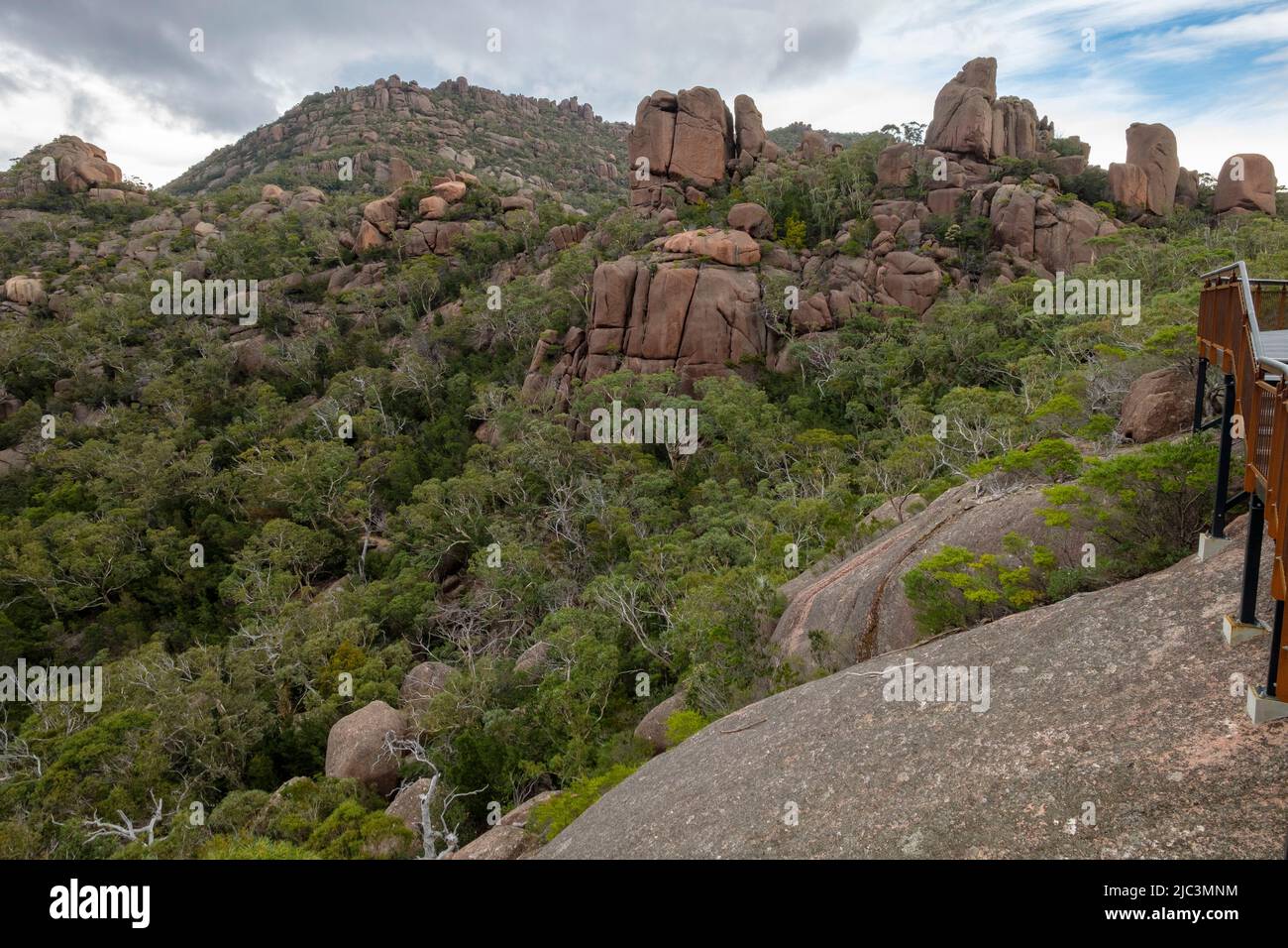 Wineglass Bay Lookout walk Stock Photo - Alamy