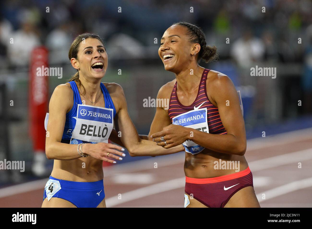 BELLÒ Elena (ITA) and BISSET Catriona (AUS) during Golden Gala Pietro ...